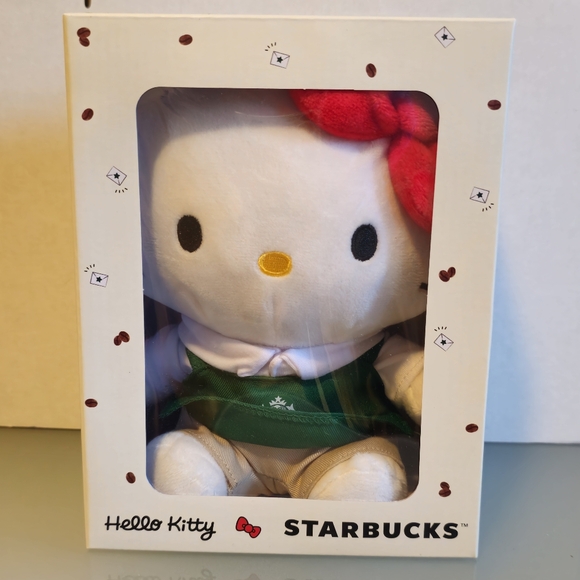 Hello Kitty | Other | Starbucks Hello Kittysanrio Plush Doll Gift Box ...